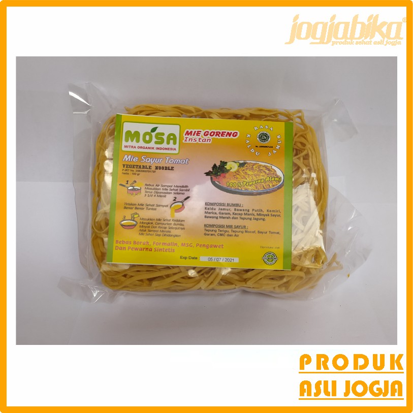 Jual Mie Sehat Sayur Tomat Natural Healthy Food Mosa Asli Jogja 2x 1 ...