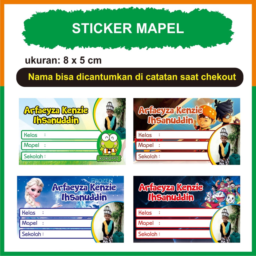 Jual Stiker Mapel | Shopee Indonesia