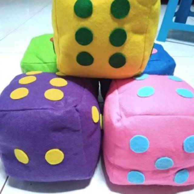 Jual BONEKA DADU ( Flanel isi full dakron) | Shopee Indonesia