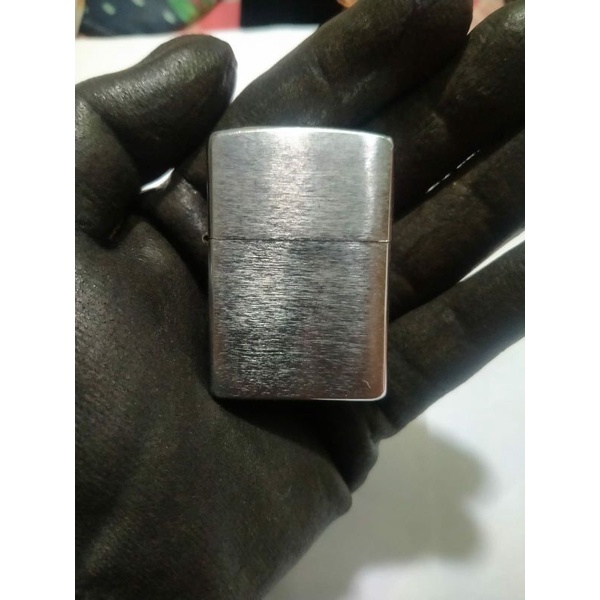 Jual ZIPPO BRUSHED CHROME ORIGINAL | Shopee Indonesia
