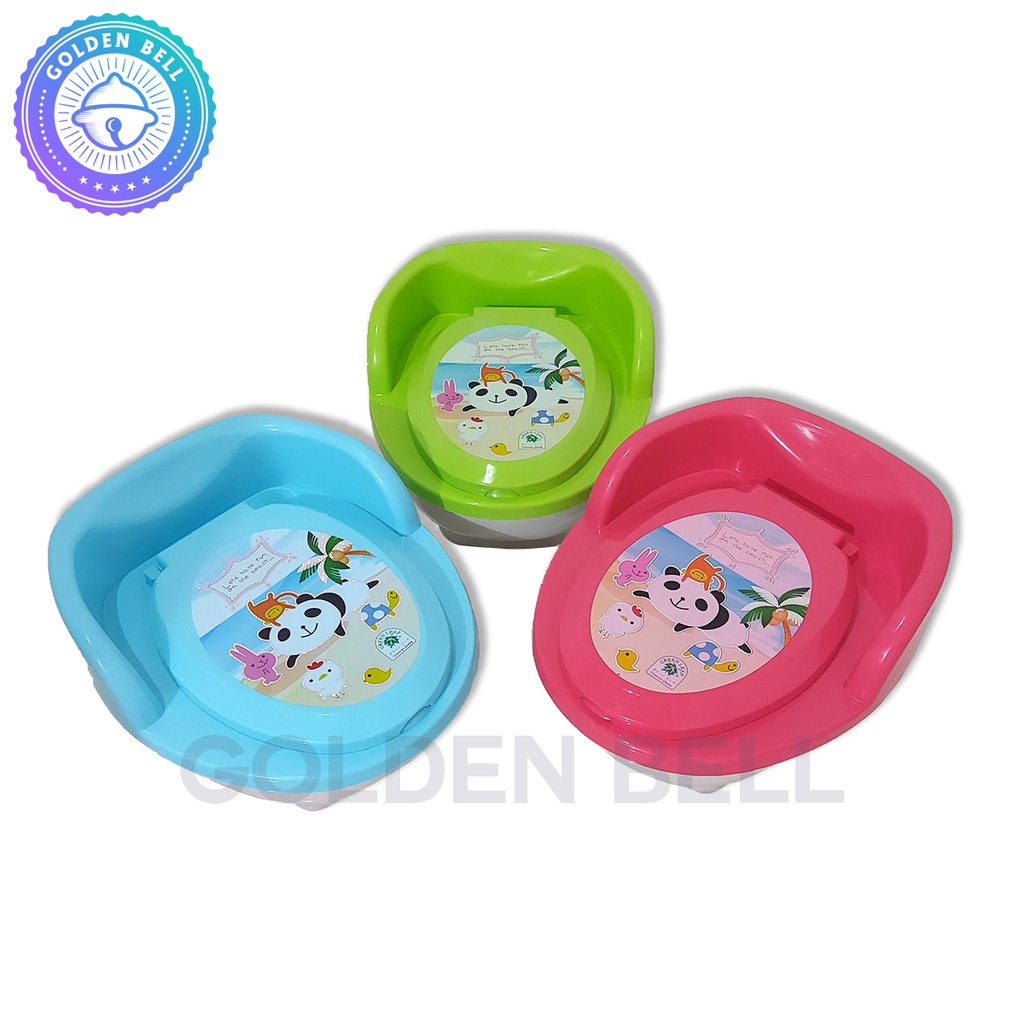 Jual Potty Training - Pispot Anak Bayi Balita Toilet Seat Green Leaf ...