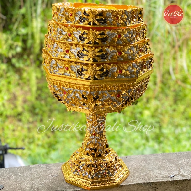 Jual Dulang Bali Susun 4 Segi 8/ Prada Elit Kombinasi Warna | Shopee ...