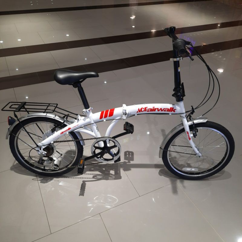 Jual Sepeda Lipat ACE Airwalk Expresso 20 inch 6 speed | Shopee Indonesia