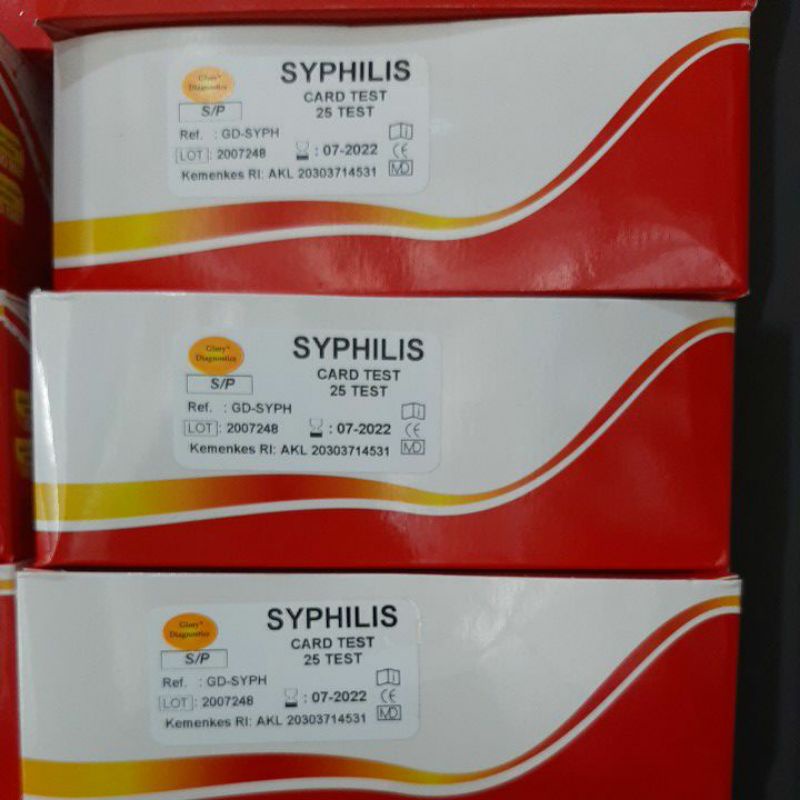 Jual rapid syphilis card glory 25 test | Shopee Indonesia