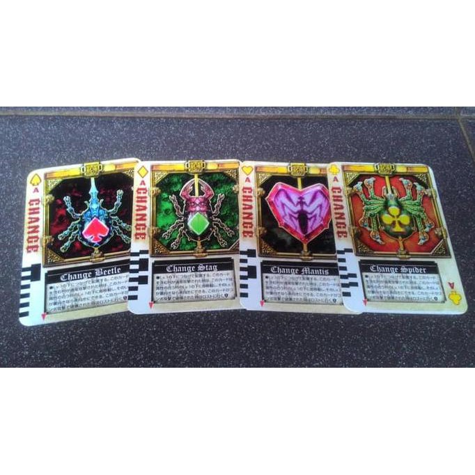 Jual NEW VERSION KAMEN RIDER BLADE CARDS CUSTOM SET ONLY Kode 145 ...