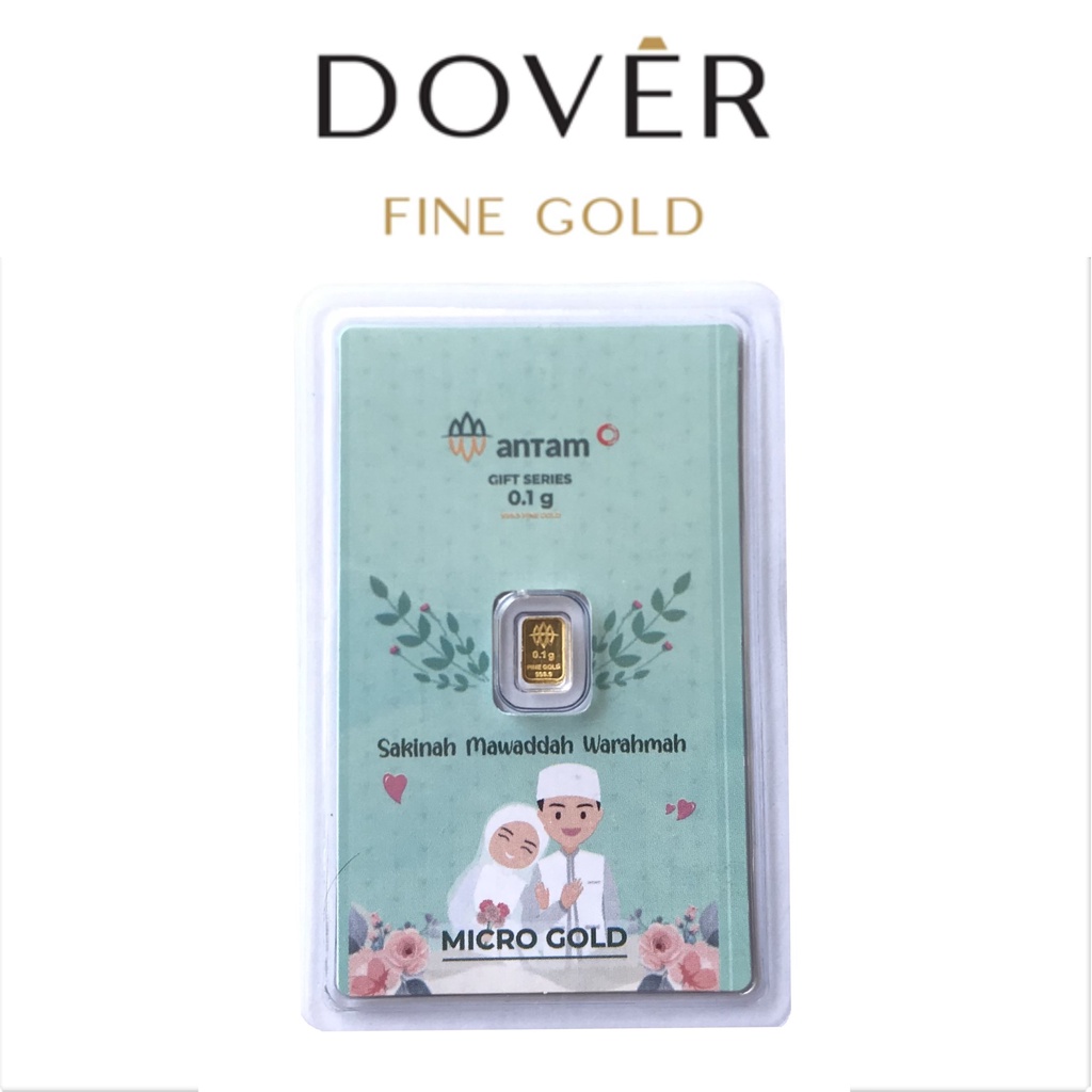 Jual Logam Mulia Emas Micro Gold Antam x Hartadinata Abadi 0.1 gram 0,1 ...