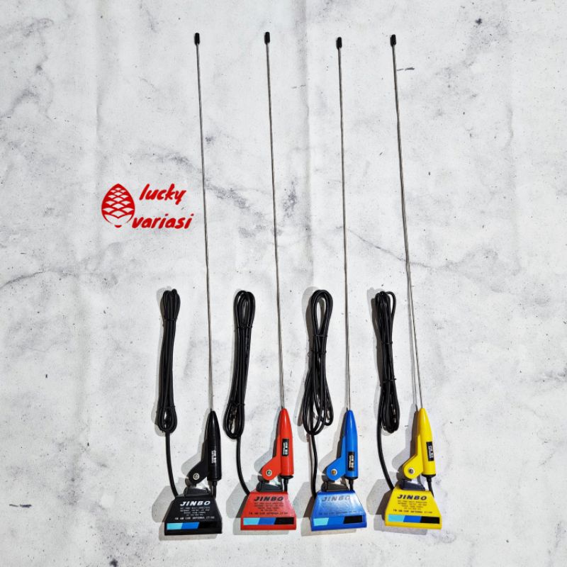 Jual Antena jinbo atau diamond mobil / truck antena panjang radio universal jepit kap mesin dan ...