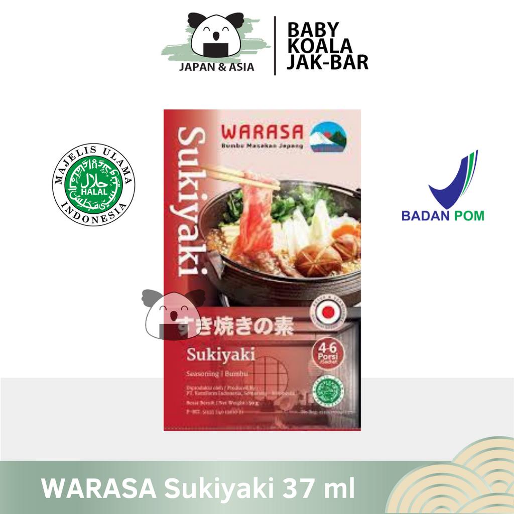 Jual WARASA Bumbu Sukiyaki Instan 37 ml Halal │ Kuah Sukiyaki Ala ...