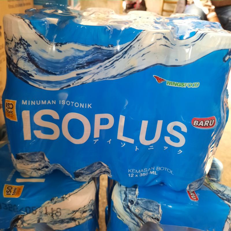 Jual ISOPLUS 350ML 1 PAK ISI 12 BOTOL | Shopee Indonesia