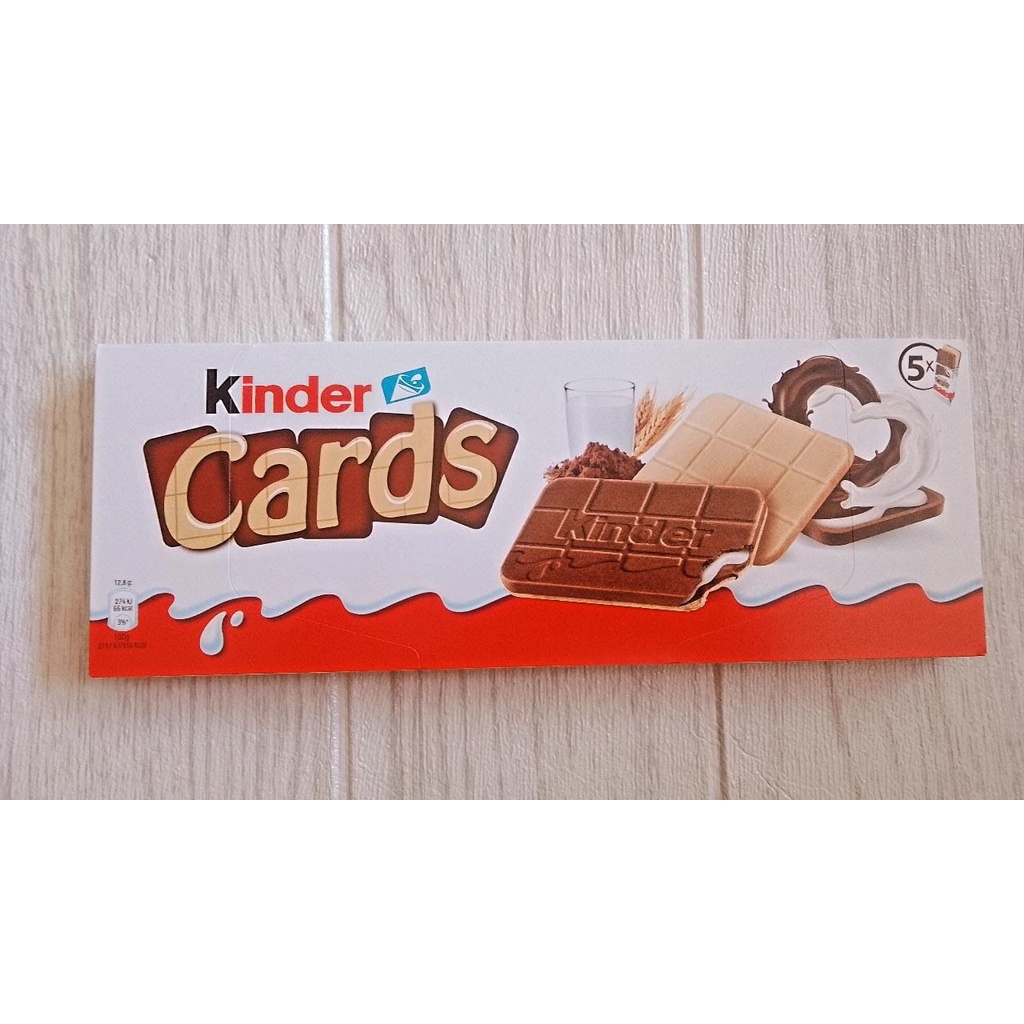 Jual Kinder Cards isi 5 128gr | Shopee Indonesia