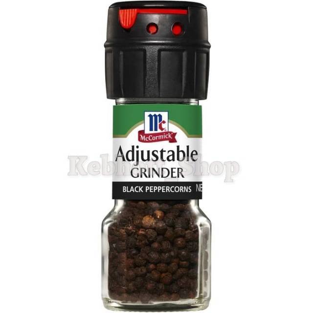 Jual Mc Cormick Blackpepper Black Pepper Grinder 35gr Biji lada hitam ...
