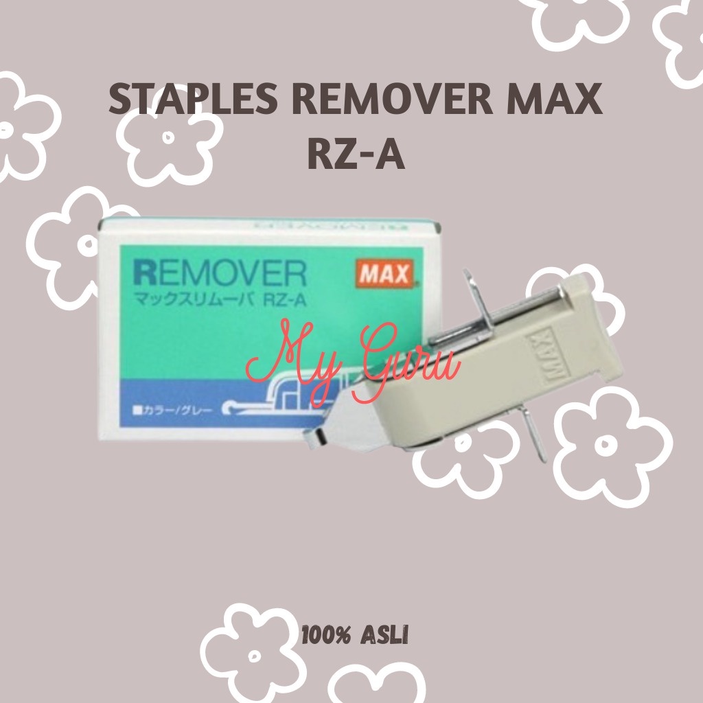 Jual [PCS] REMOVER / STAPLER REMOVER / PENCABUT STAPLES MAX RZ-A ...
