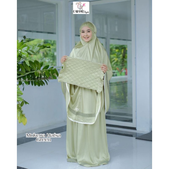 Jual OPEN PO SD 10 FEB ‼️ Mukena Dewasa Silk Armany Hafsa by Caramel Hijab | Shopee Indonesia