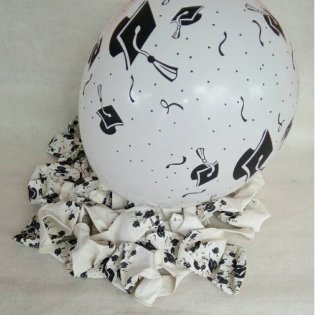 Jual Balon latex wisuda / graduation toga | Shopee Indonesia