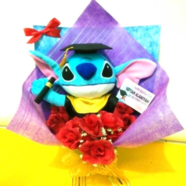 Jual Bucket stich wisuda 50 cm | Shopee Indonesia