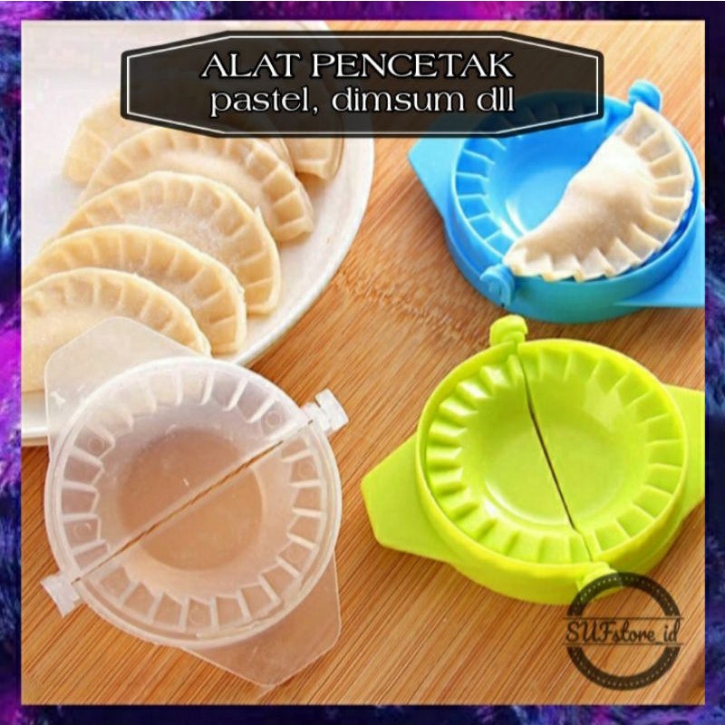 Jual Alat Cetak Cetakan Pastel Pangsit Dimsum Gyoza Mold Set Dumpling ...