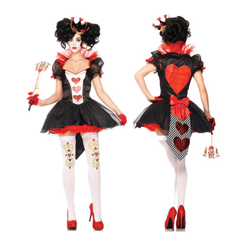 Jual Import Vashejiang Adult Women Red Queen Of Hearts Costume Sexy