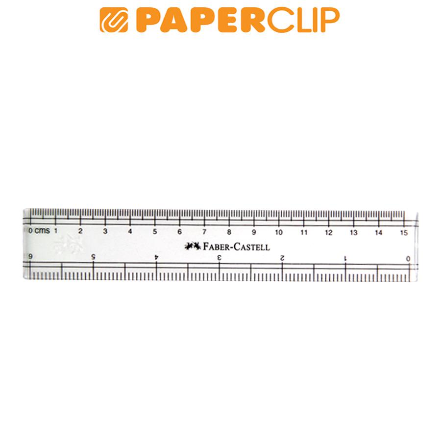 Jual RULER FABER CASTELL 15CM 170640 | Shopee Indonesia