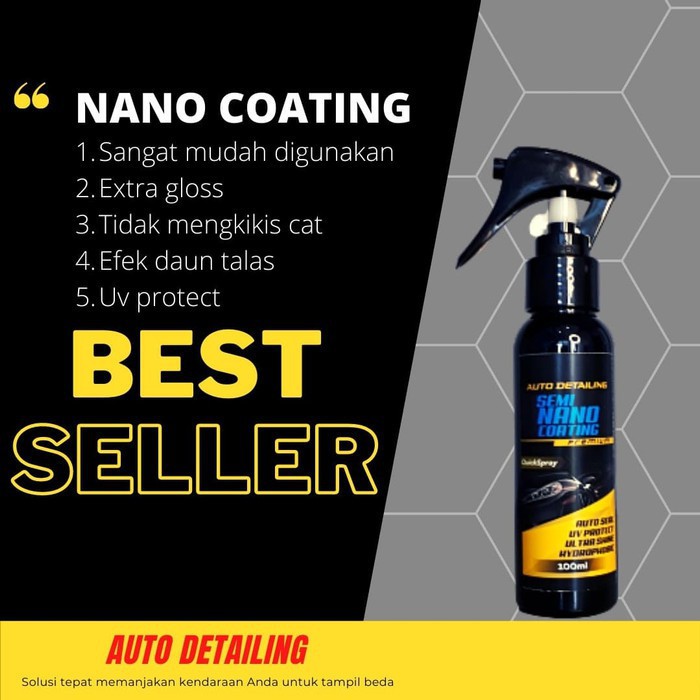 Jual Sealant Mobil Pengkilap Motor dan Efek Daun Talas Semi Nano Coating - Auto Detailing ...