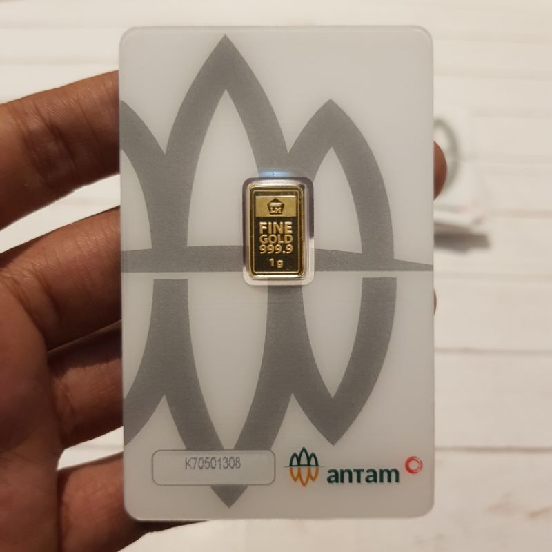 Jual LM Logam Mulia Emas Antam 0,5 / 0.5 - 1 gr gram Certieye 2023 ...