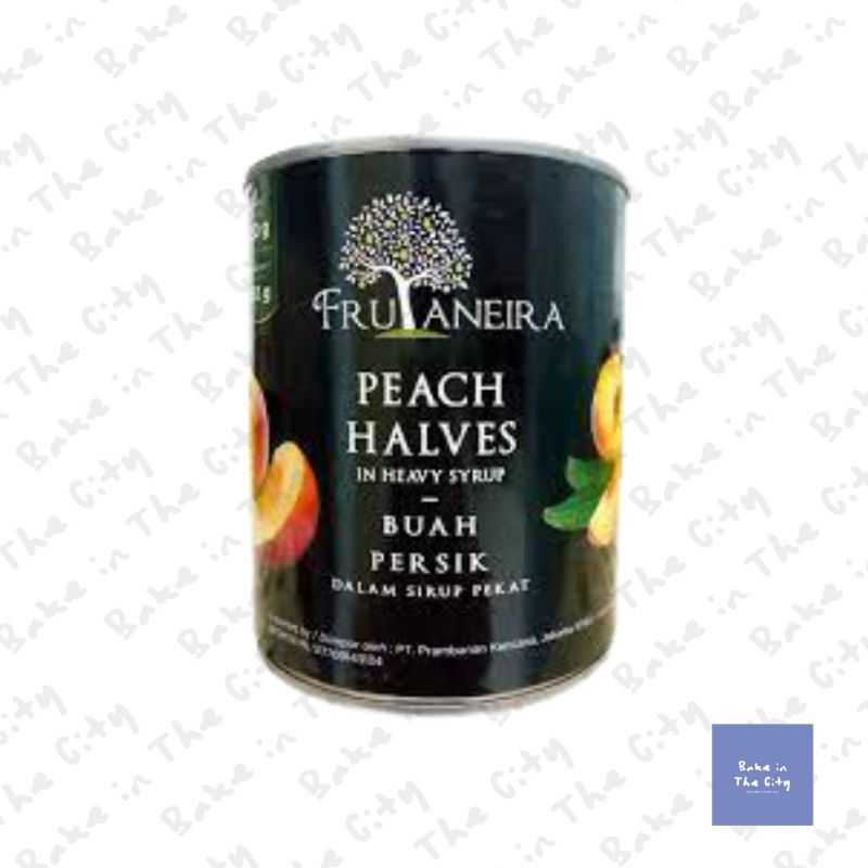 Jual Buah Kaleng Peach Halves Frutaneira - 820g | Shopee Indonesia