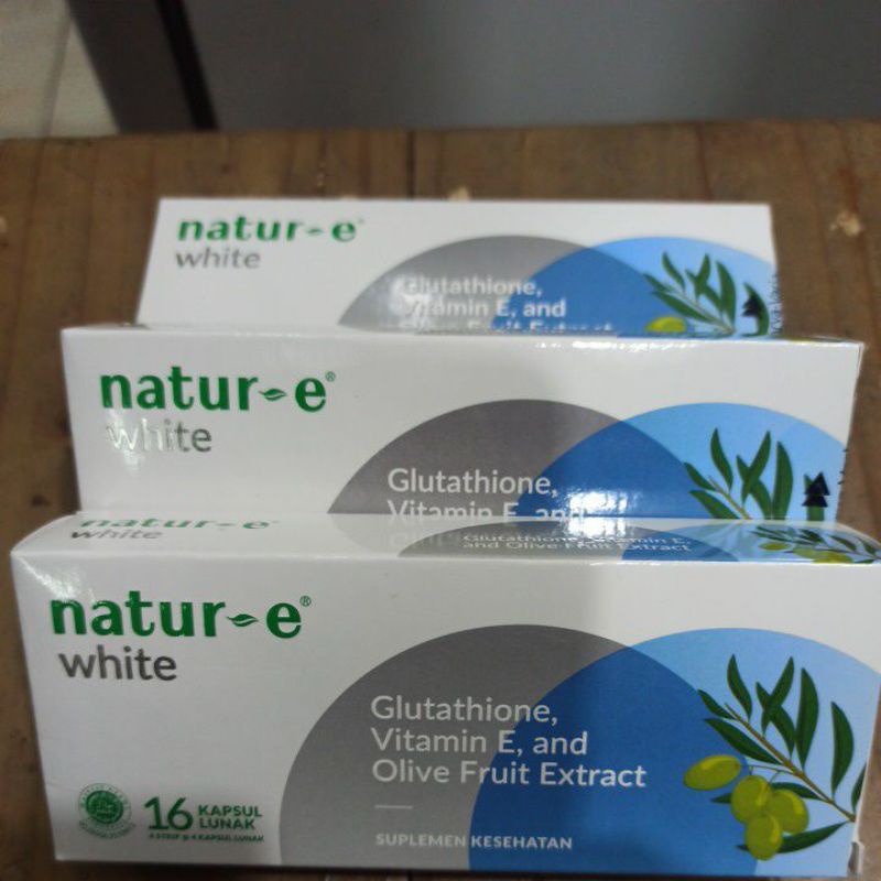 Jual Suplemen Vitamin E Natur E white 16 kaps | Shopee Indonesia