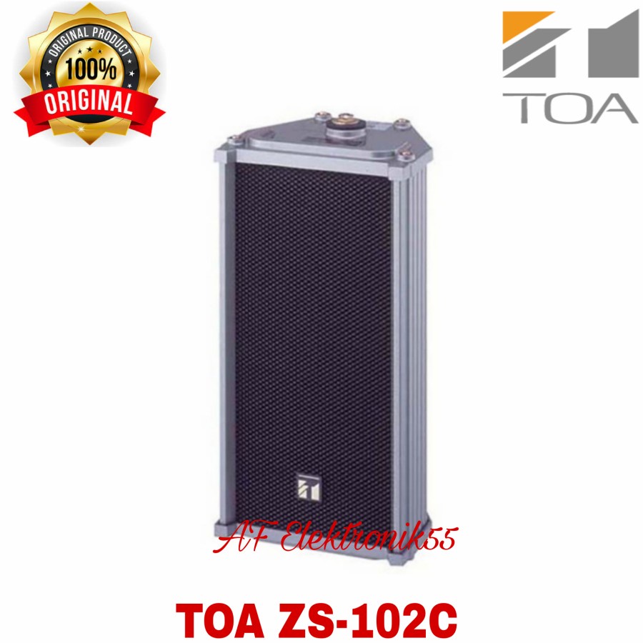 Jual Column Speaker TOA ORIGINAL ZS-102C ( 10 Watt ) | Shopee Indonesia