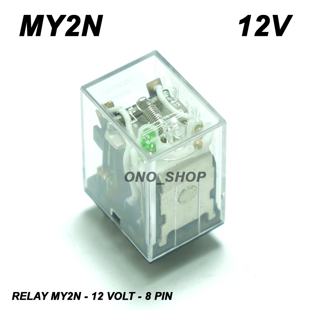 Jual Relay MY2N - 12 Volt - 8 Pin - RRT | Shopee Indonesia