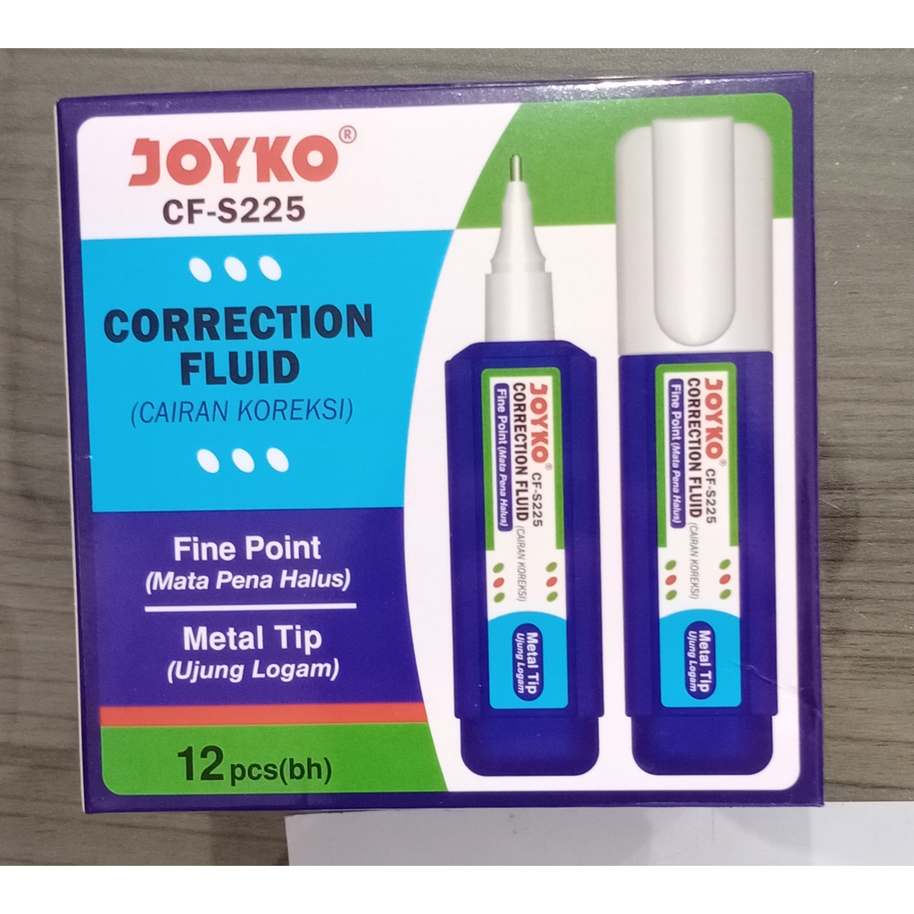 Jual (Per Pcs) Tipe-X Cair Joyko CF-S225 | Shopee Indonesia