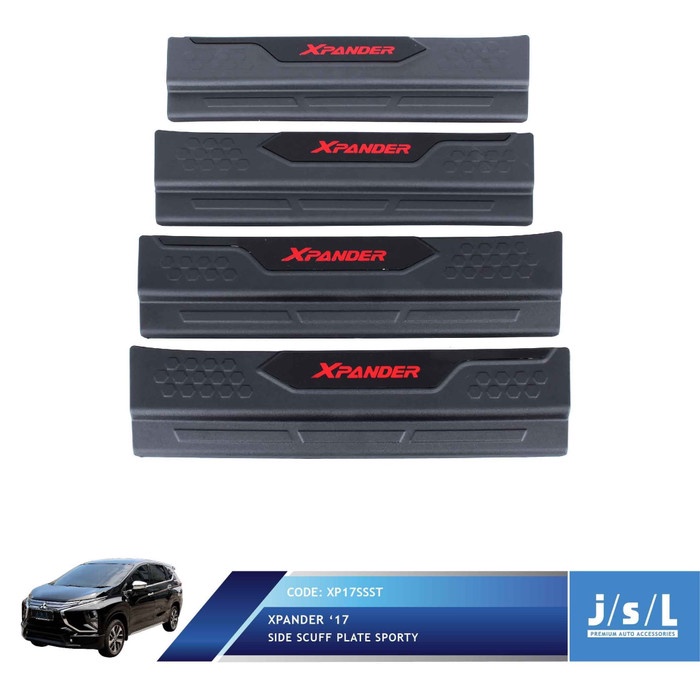 Jual MOBIL-PLATE-SILL- JSL SILLPLATE SAMPING XPANDER 17 SIDE SCUFF ...