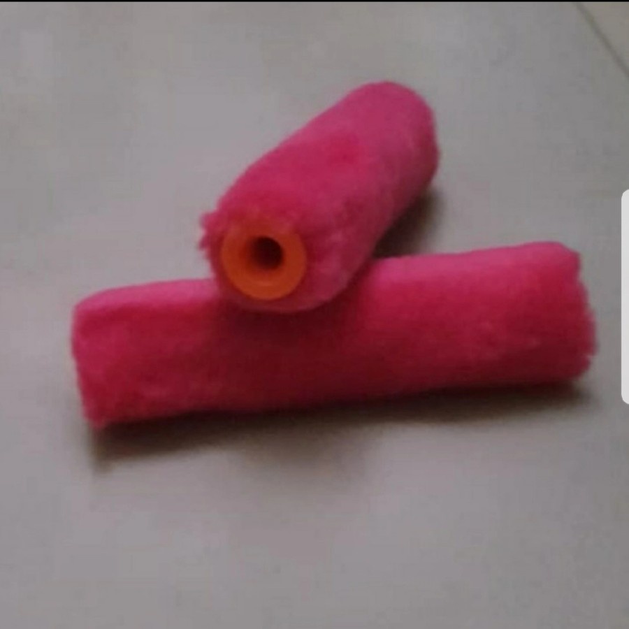 Jual Isi Rol Cat Bulu Merah Kapal 4 Inci SUPRA ROLL | Paint Roller ...