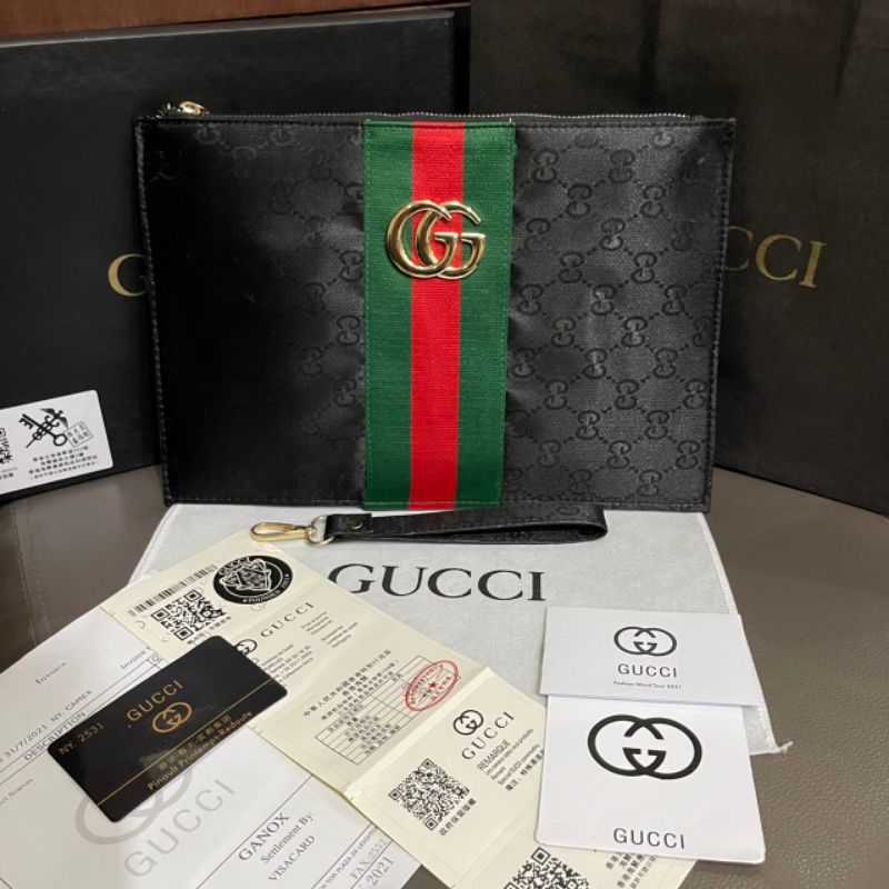 Jual GUCCI CLUTCH BNIB FULL RECEIPT | Shopee Indonesia