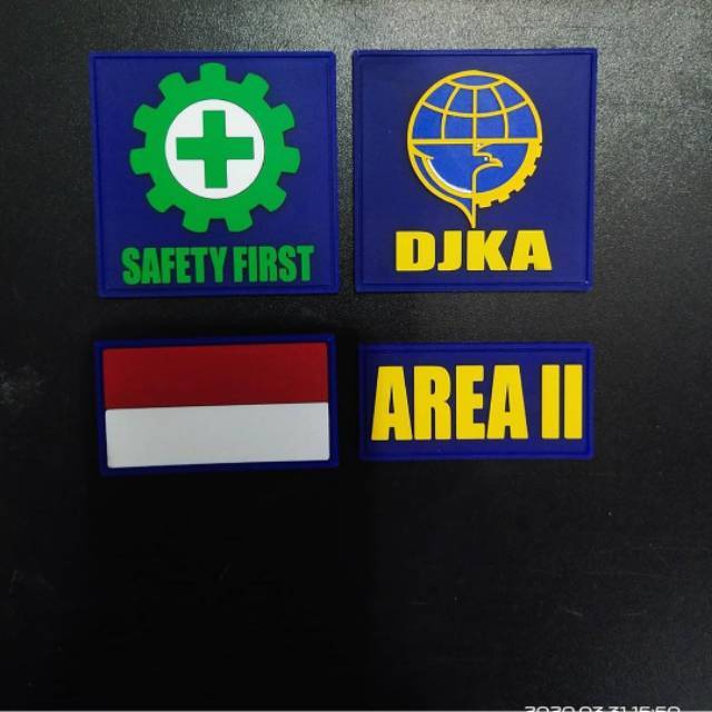 Jual Patch label velcro custom desain 100pcs | Shopee Indonesia