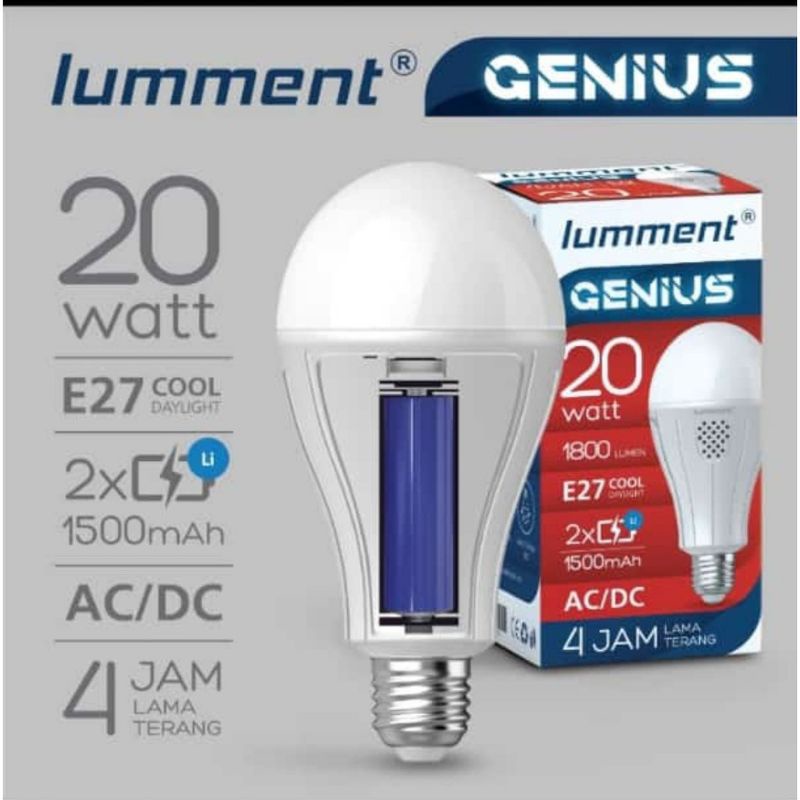Jual LED Emergency Lumment 20 Watt | Shopee Indonesia