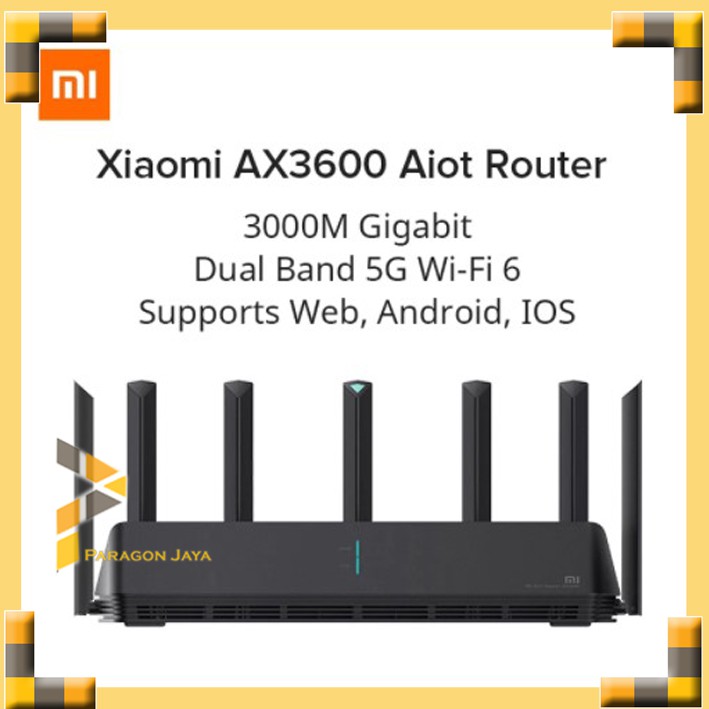 Jual TERBARU!!! MI AX3600 AIoT Router Wifi 6 5G Wifi6 600Mb Dual-Band 2976Mbs | Shopee Indonesia