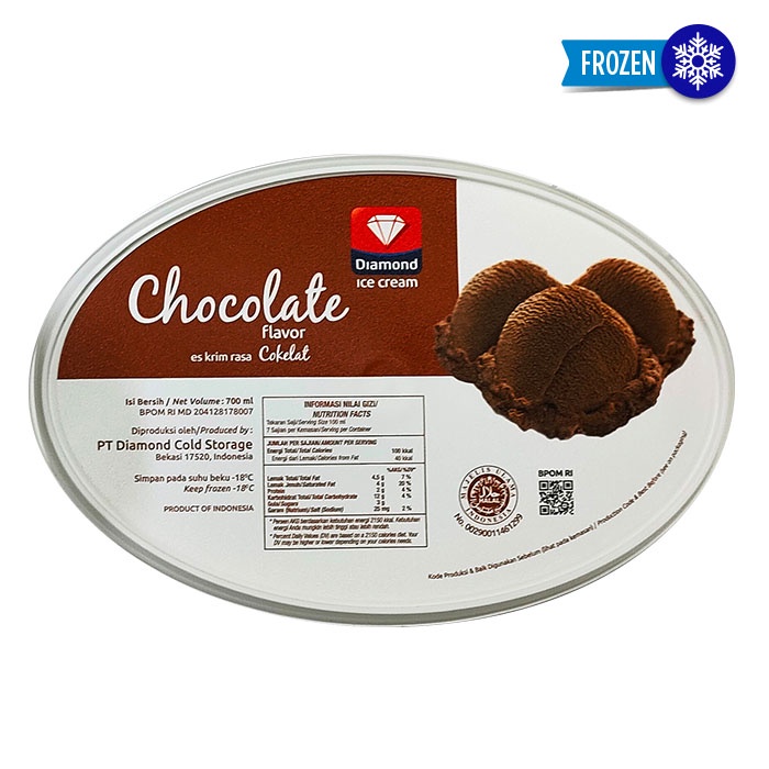 Jual DIAMOND ICE CREAM 700 ML | Shopee Indonesia