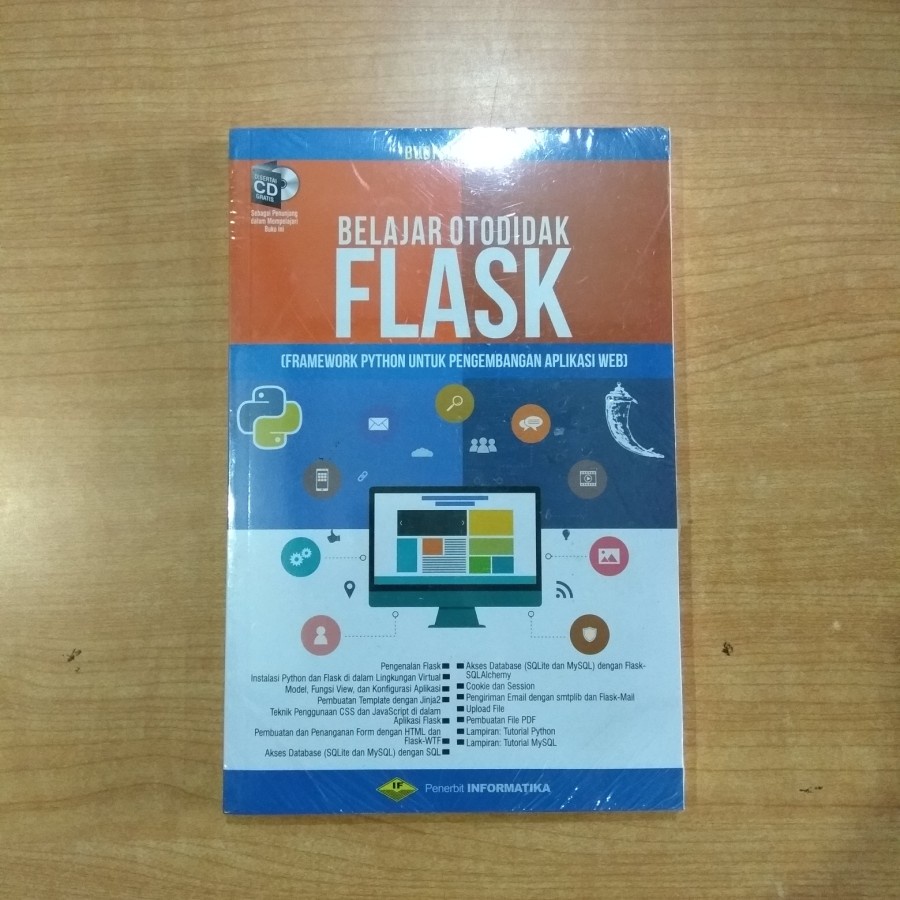 Jual BUKU BELAJAR OTODIDAK FLASK (framework python untuk pengembangan ... Jual BUKU BELAJAR OTODIDAK FLASK (framework python untuk pengembangan ...
