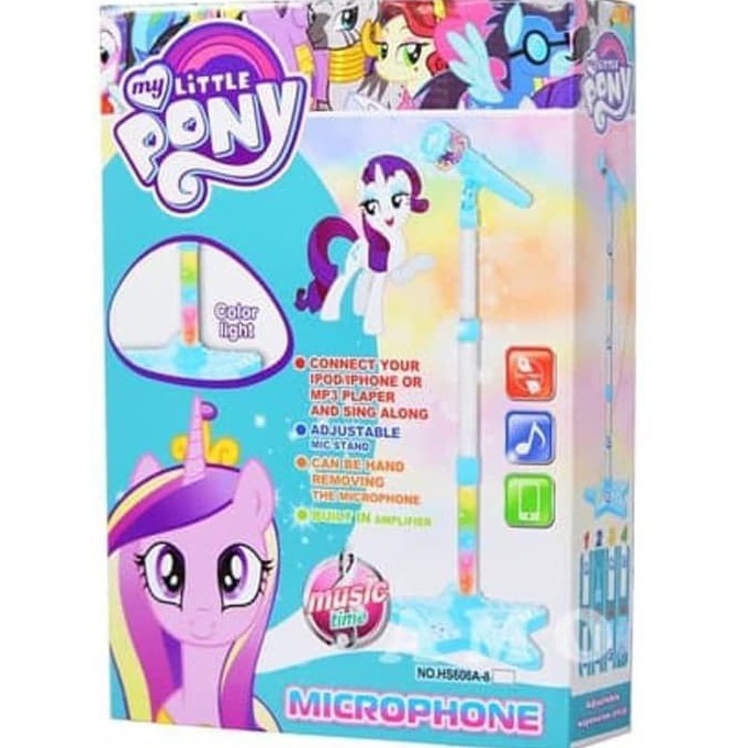 Jual MICROPHONE ANAK MY LITTLE PONY SATU TIANG SINGLE | Shopee Indonesia