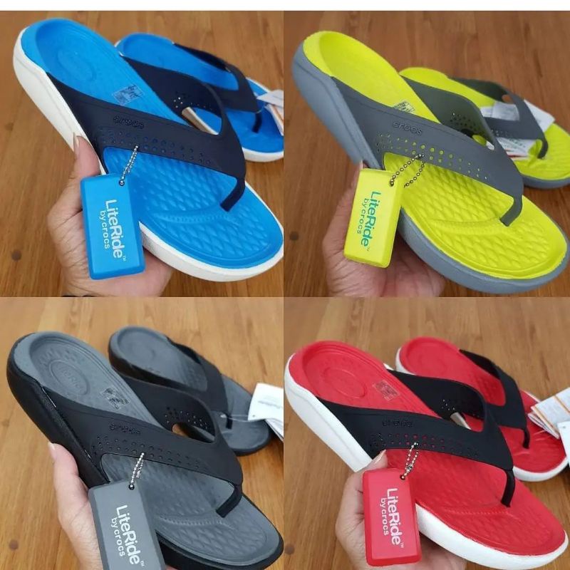 Jual CROCS LITERIDE FLIP | Shopee Indonesia