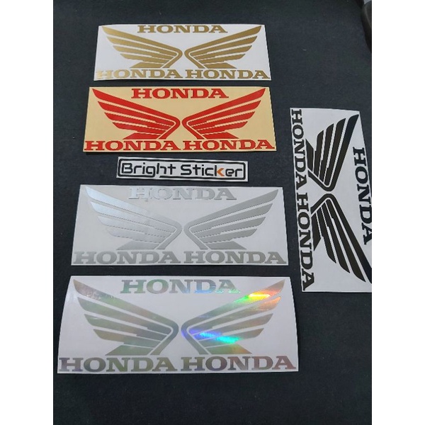 Jual STICKER HONDA SAYAP WING CUTTING | Shopee Indonesia