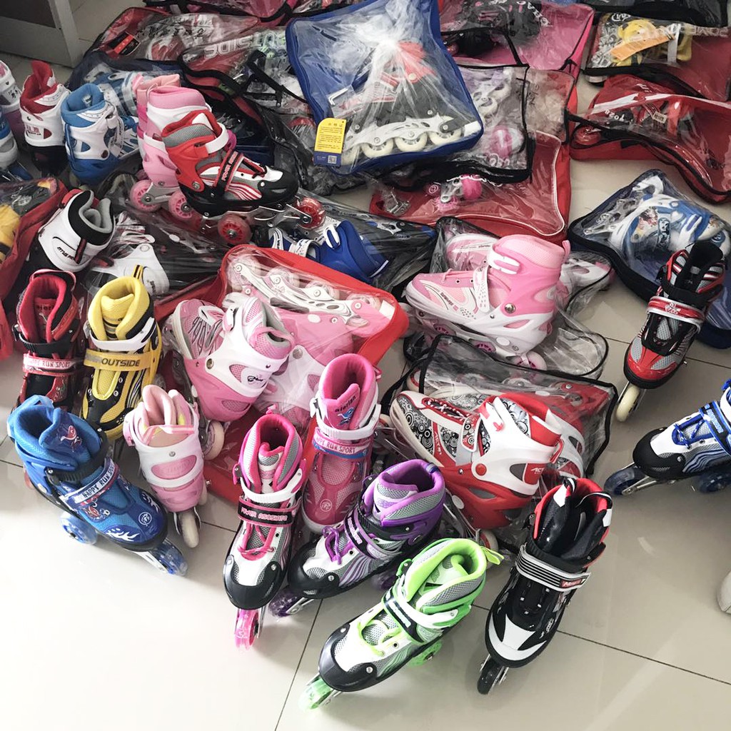 Jual Sepatu Roda Inline Skate Sepatu Roda Anak Power Inline Skate POWER ...