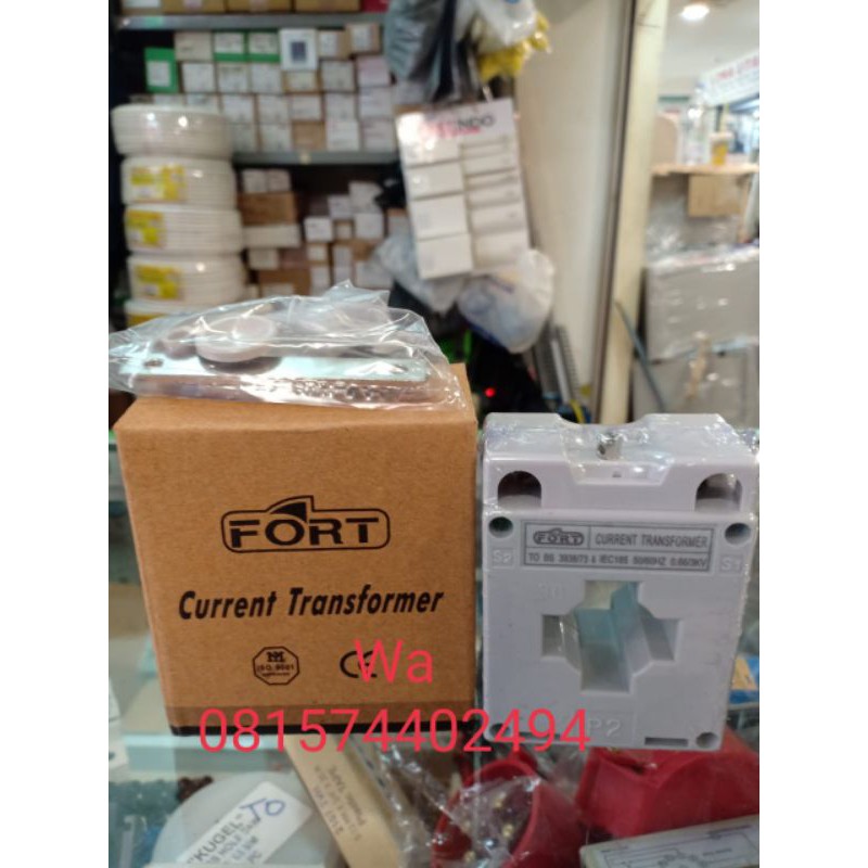 Jual Current transformer CT Fort 30A Sampai 250A | Shopee Indonesia