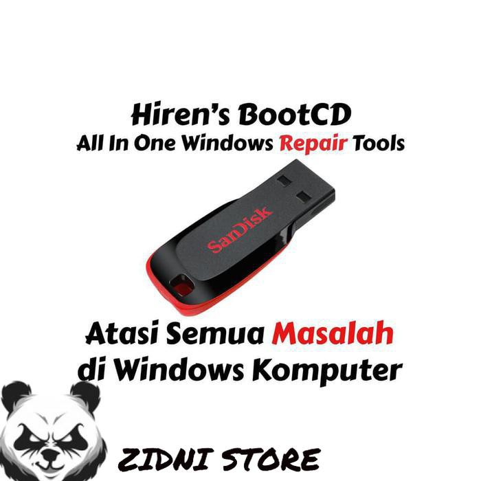 Jual SOFTWARE APLIKASI SWA536 HIREN’S BOOTCD PE X64 TOOL REPARASI ...
