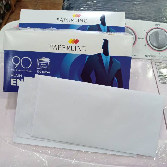 Jual Amplop Putih Paperline Besar / Panjang no.90 isi 100 lembar | Shopee Indonesia