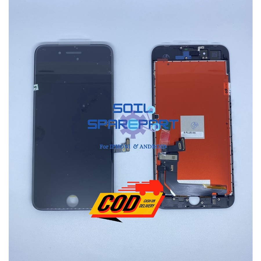 Jual LCD TOUCHSCREEN IPHO 8 PLUS 8+ HITAM PUTIH LAYAR TS FULLSET ...