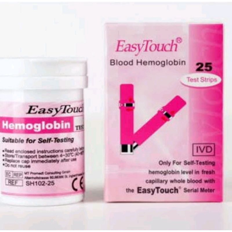 Jual Strip Hb/Hemoglobin Easy Touch | Shopee Indonesia