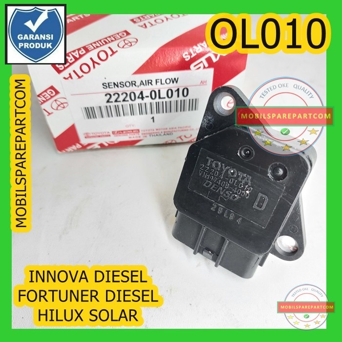 Jual SENSOR MASS AIR FLOW UDARA MAF MAP TOYOTA INNOVA INOVA 2.5 2500 CC ...