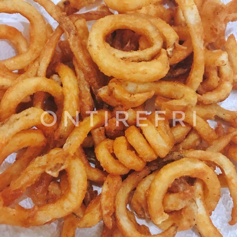 Jual Frozen Fries // Kentang Goreng Beku // Curly Waffle Wedges ...