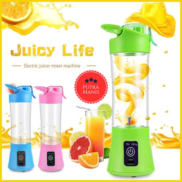 Jual Blender Mini belender Portable Juicy bleder jus Life Electric ...