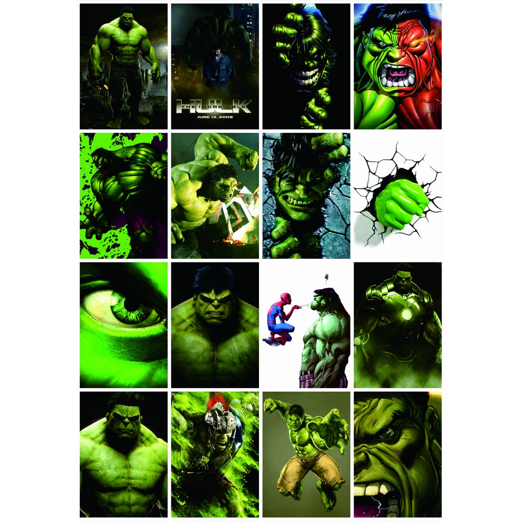 Jual Poster Hulk A4 A5 | Shopee Indonesia